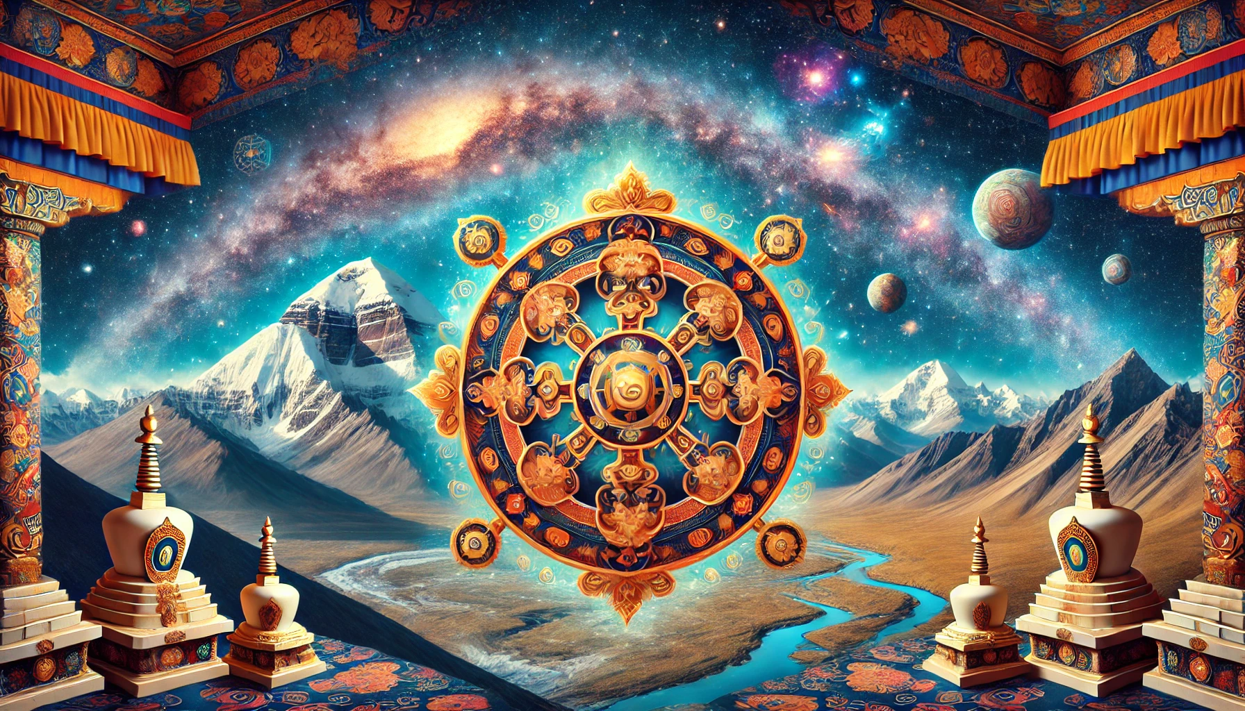 Kalachakra y su Conexión con el Monte Kailash: Símbolos de Iluminación ...
